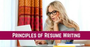 12 Basic and Important Principles of Resume Writing - Wisestep