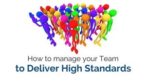 How to Manage your Team to Deliver High Standards? - Wisestep