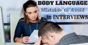 Top 30 Body Language Mistakes to Avoid in Interviews - Wisestep