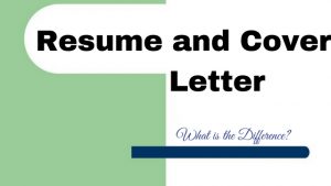 Cover Letter and Resume - What is the Difference? - Wisestep