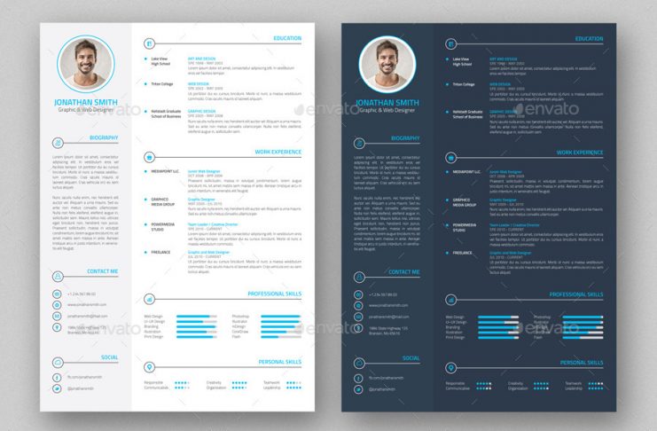 21 Best Resume Portfolio Templates to Download Free - Wisestep