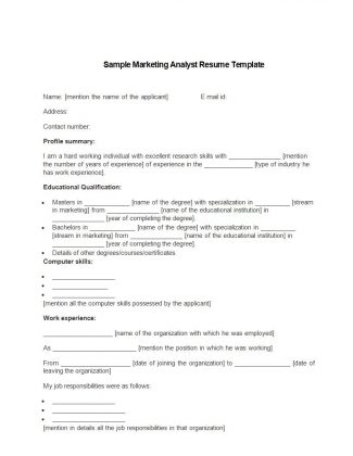 21 Perfect Marketing Resume Templates for Every Job Seeker - Wisestep