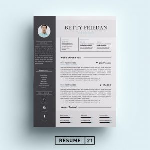 20 Eye-Catching Designer Resume Templates to Get a Job - Wisestep