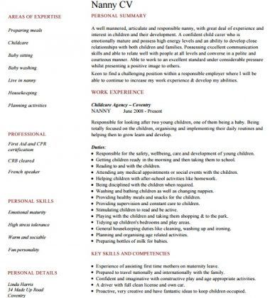 18 Best Babysitter Resume Sample Templates - Wisestep