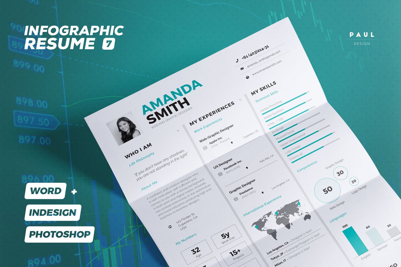 29 Awesome Infographic Resume Templates You Want To Steal WiseStep