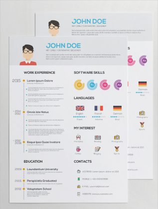 29 Awesome Infographic Resume Templates You Want to Steal - Wisestep