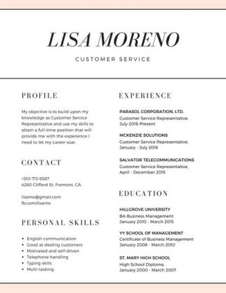 30 Simple and Basic Resume Templates for all Jobseekers - Wisestep