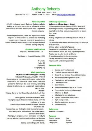 18 Best Banking Sample Resume Templates - Wisestep