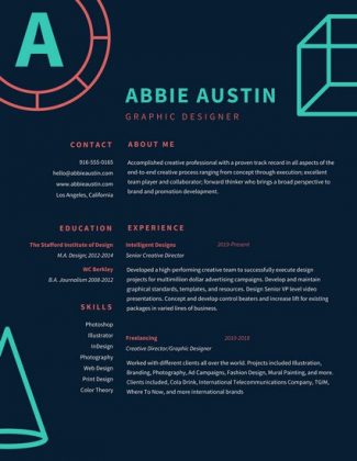 29 Awesome Infographic Resume Templates You Want to Steal - Wisestep