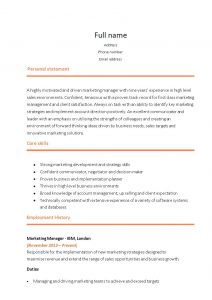 21 Perfect Marketing Resume Templates for Every Job Seeker - Wisestep