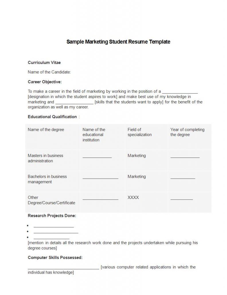 21 Perfect Marketing Resume Templates for Every Job Seeker - Wisestep