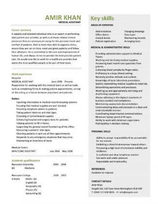 24 Best Medical Assistant Sample Resume Templates - Wisestep