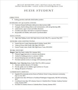 24 Best Student Sample Resume Templates - Wisestep