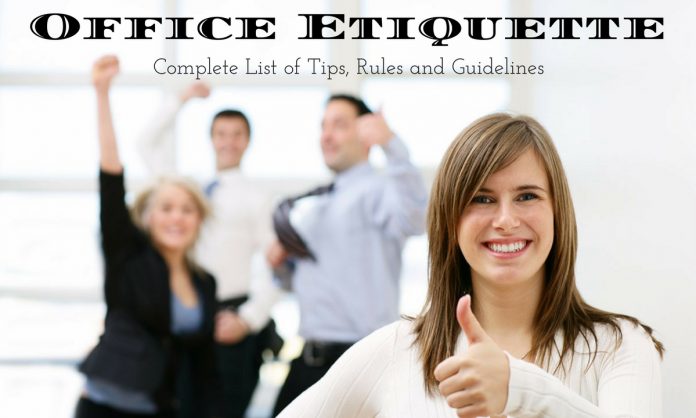 Office Etiquette: List of Tips, Rules and Guidelines - Wisestep
