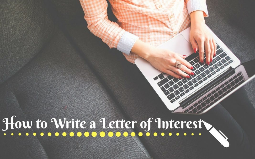 How to Write a Letter of Interest (Sample Examples & Format) - Wisestep